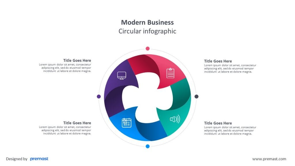 Premast | Modern Business Circular infographic