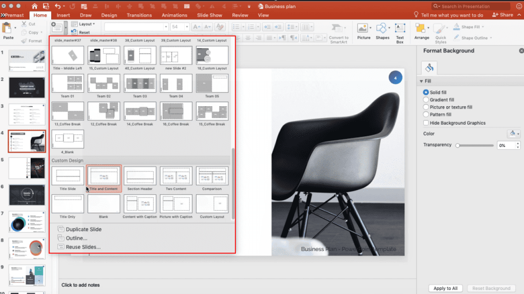 Using Master Slide in PowerPoint - Tutorial 1 | Premast