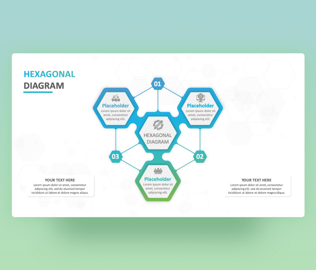 Premast | Hexagonal Diagram Infographics