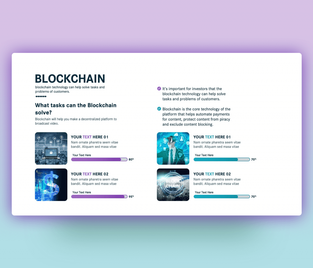 Premast | Blockchain Technology PPT Free Template