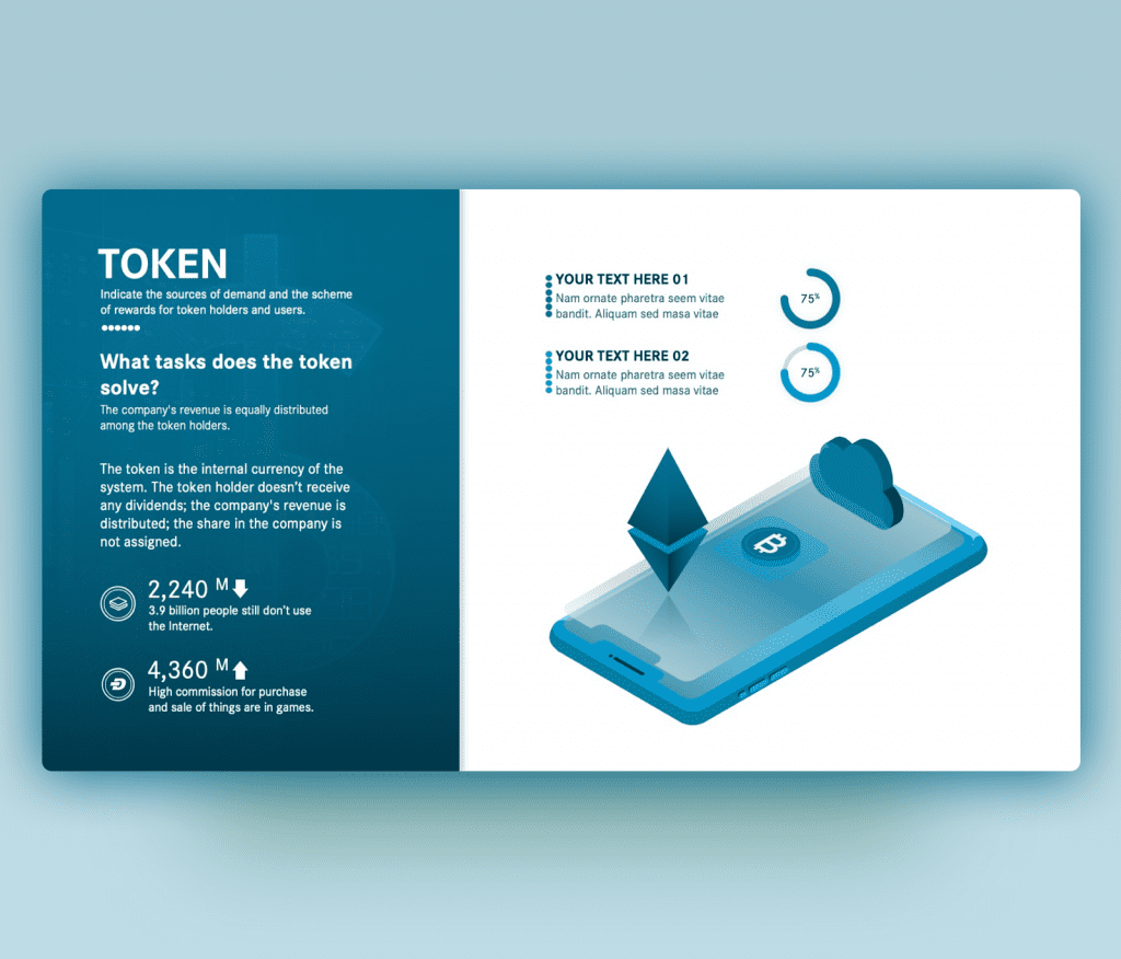 Premast | ICO Token - Free Crypto PowerPoint Slide Template