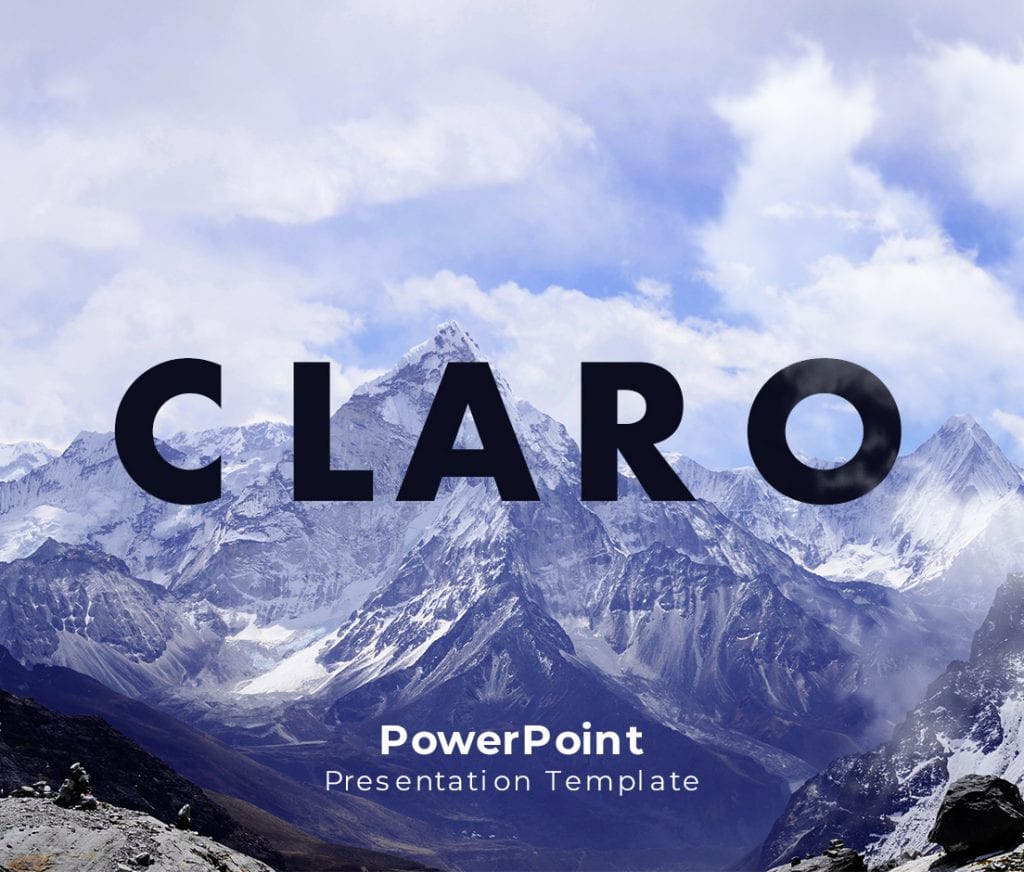 Premast | Claro - Free Minimal PowerPoint Presentation Template