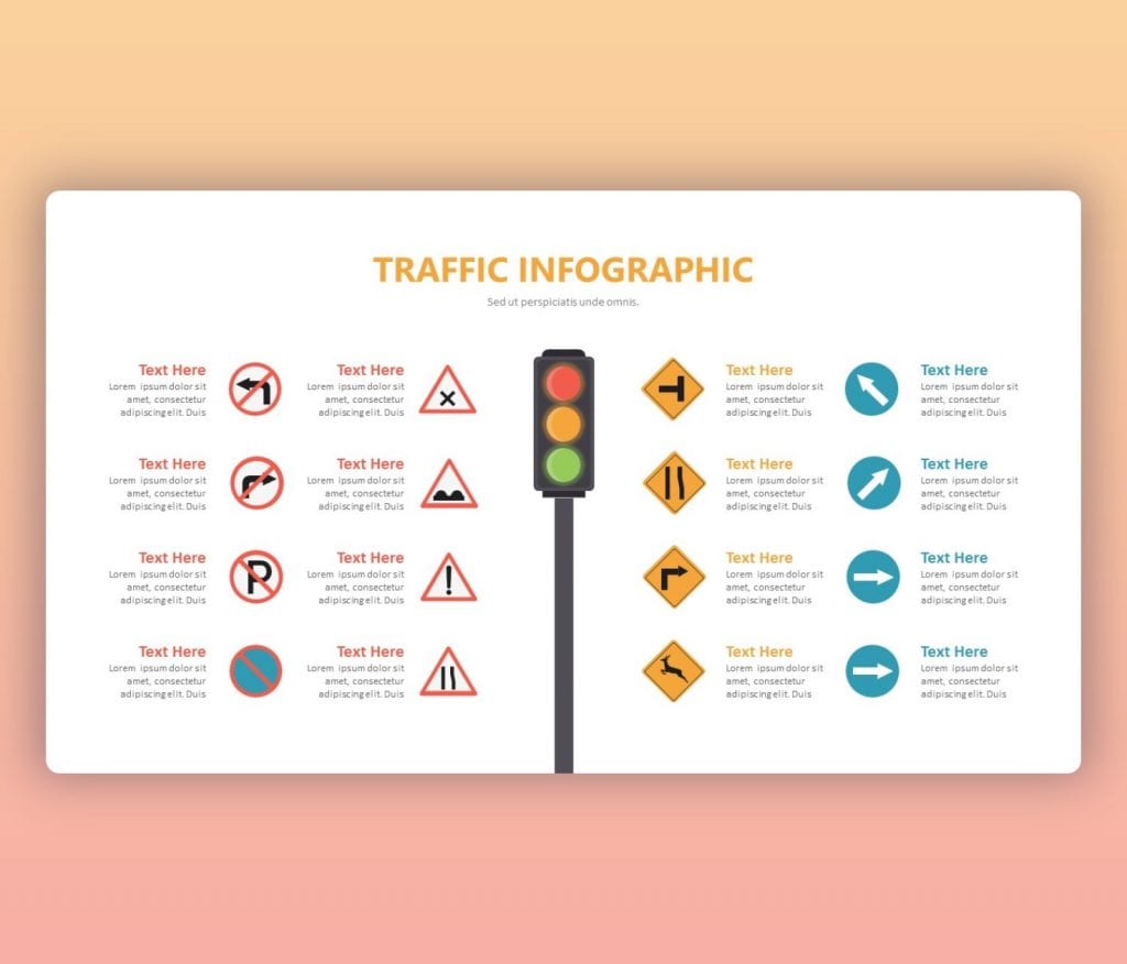 Premast | Traffic PowerPoint Template | Free Infographic Slide Theme