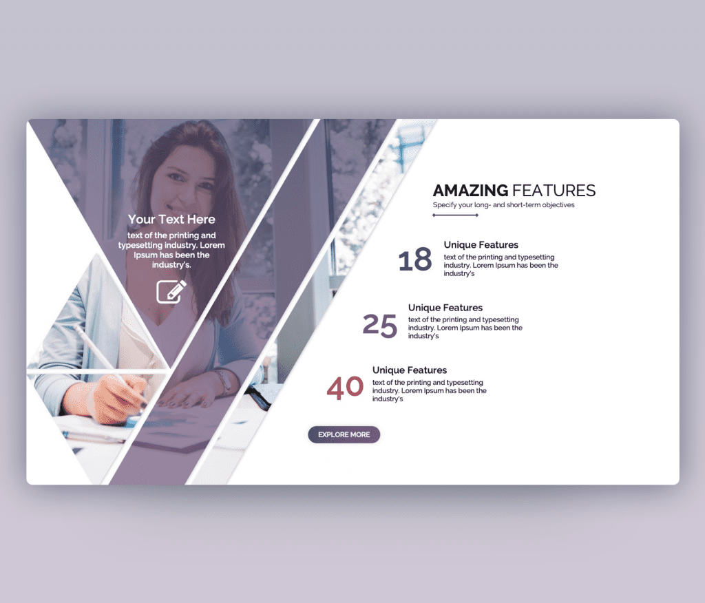 Premast | Amazing Features - Product Features PowerPoint Template