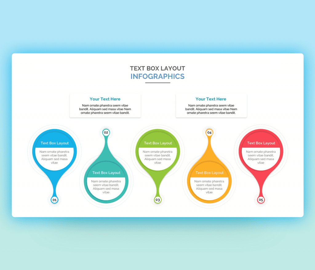 Premast | Amazing Infographics text boxes Layouts PPT