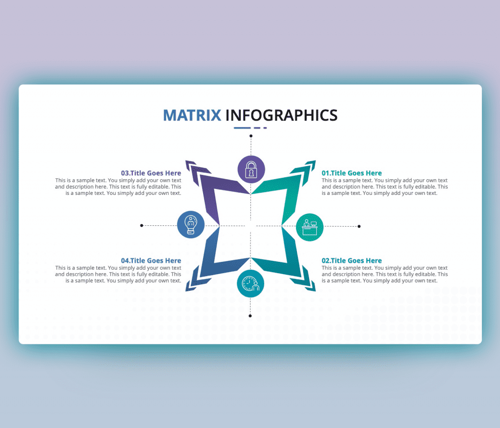 Premast | Matrix Infographics PowerPoint Template