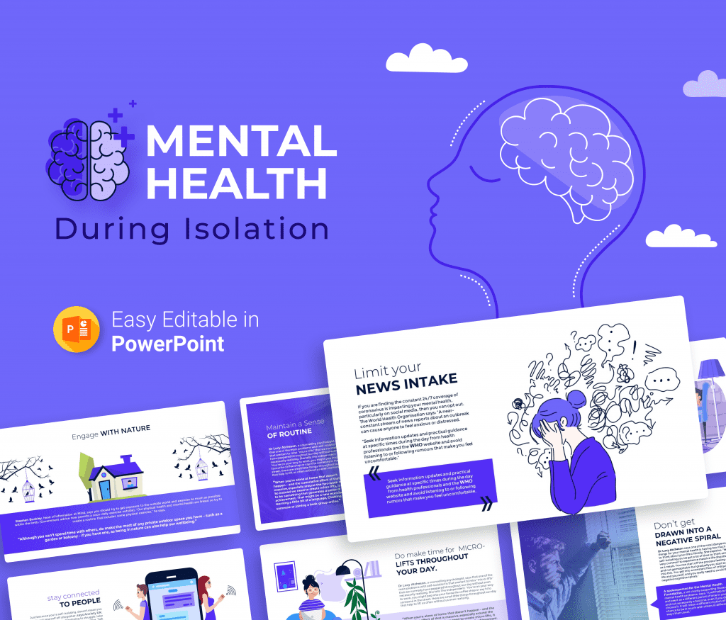 Premast | Mental Health During Isolation PowerPoint Presentation