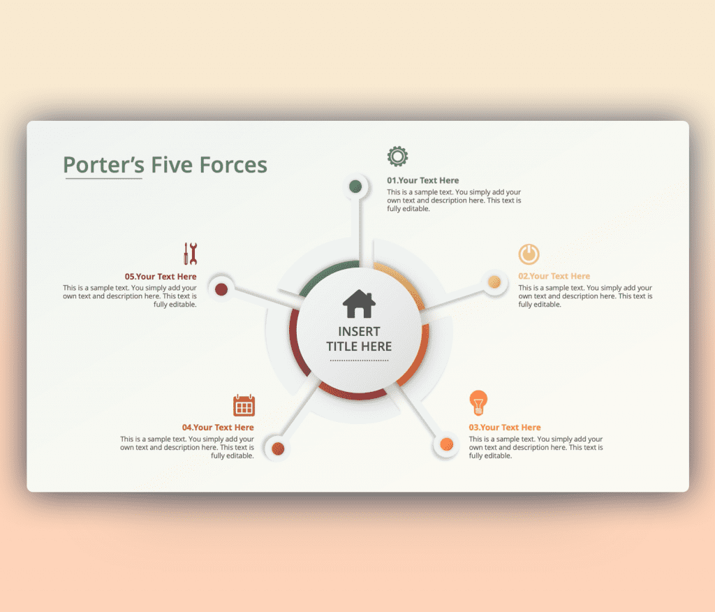 Premast | porter's five forces slide template free download