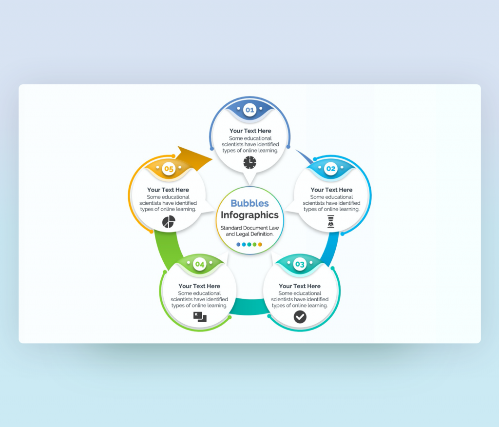 Premast | Bubbles infographics PowerPoint Slide