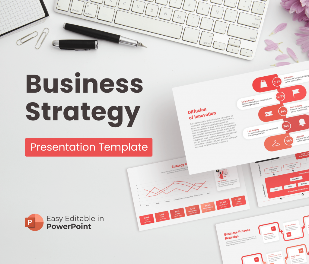 Premast | Business Strategy Presentation Template PPT