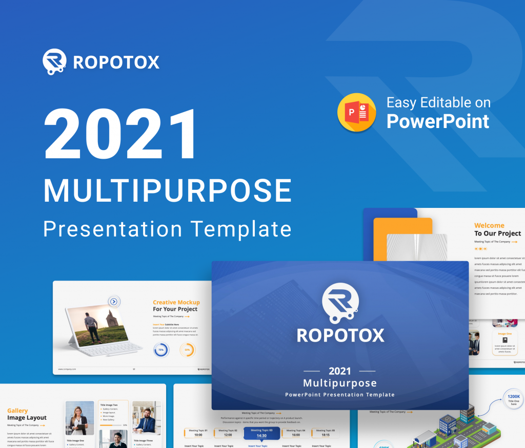 Premast | Ropotox 2021 Multipurpose Presentation Template