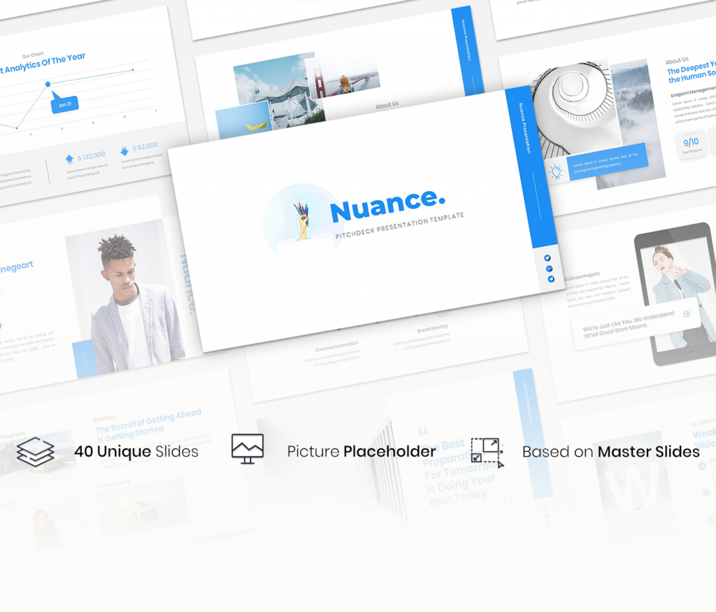 Premast | Nuance – Pitchdeck PowerPoint Template