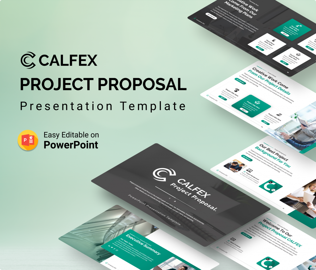 Calfex – Project Proposal Ppt Presentation Template | Premast