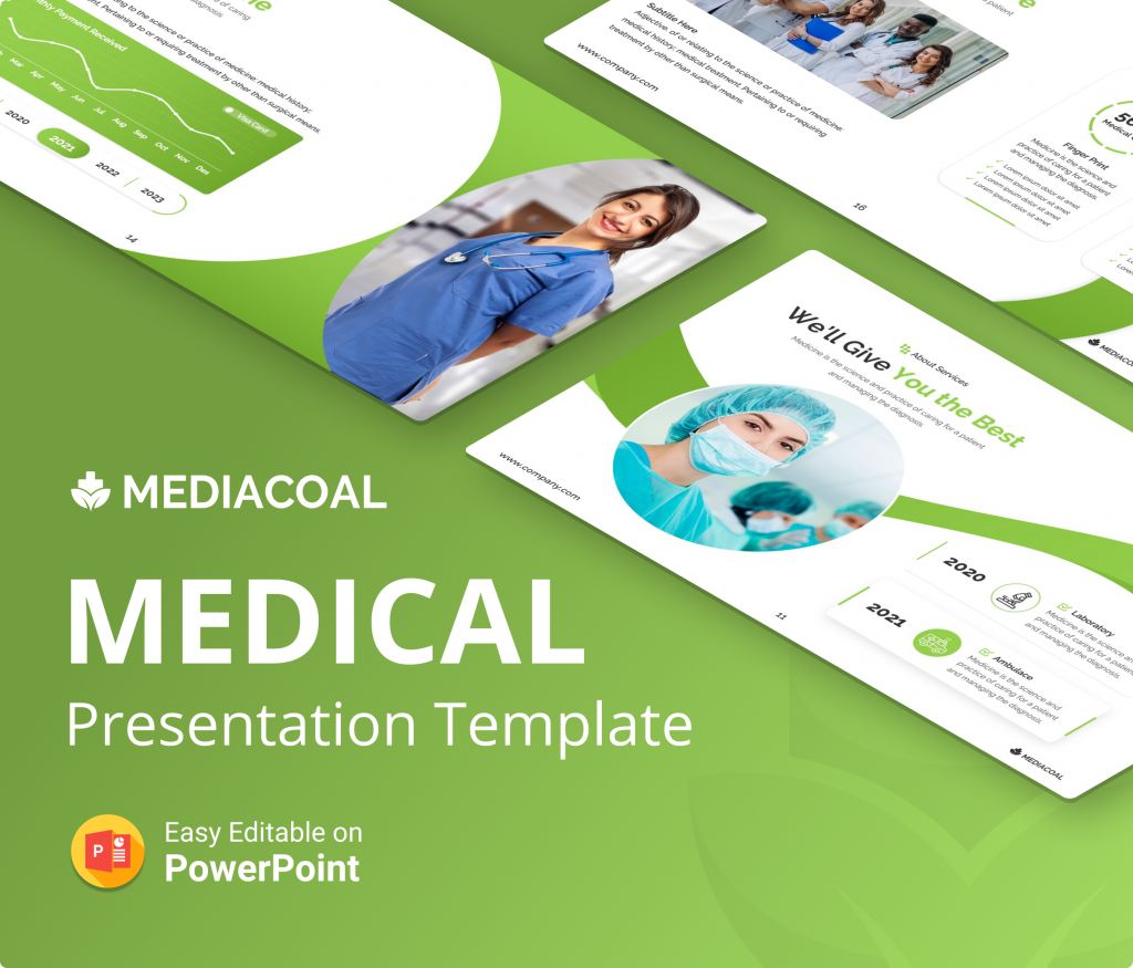 Premast | Mediacoal - Medical PowerPoint Presentation Template