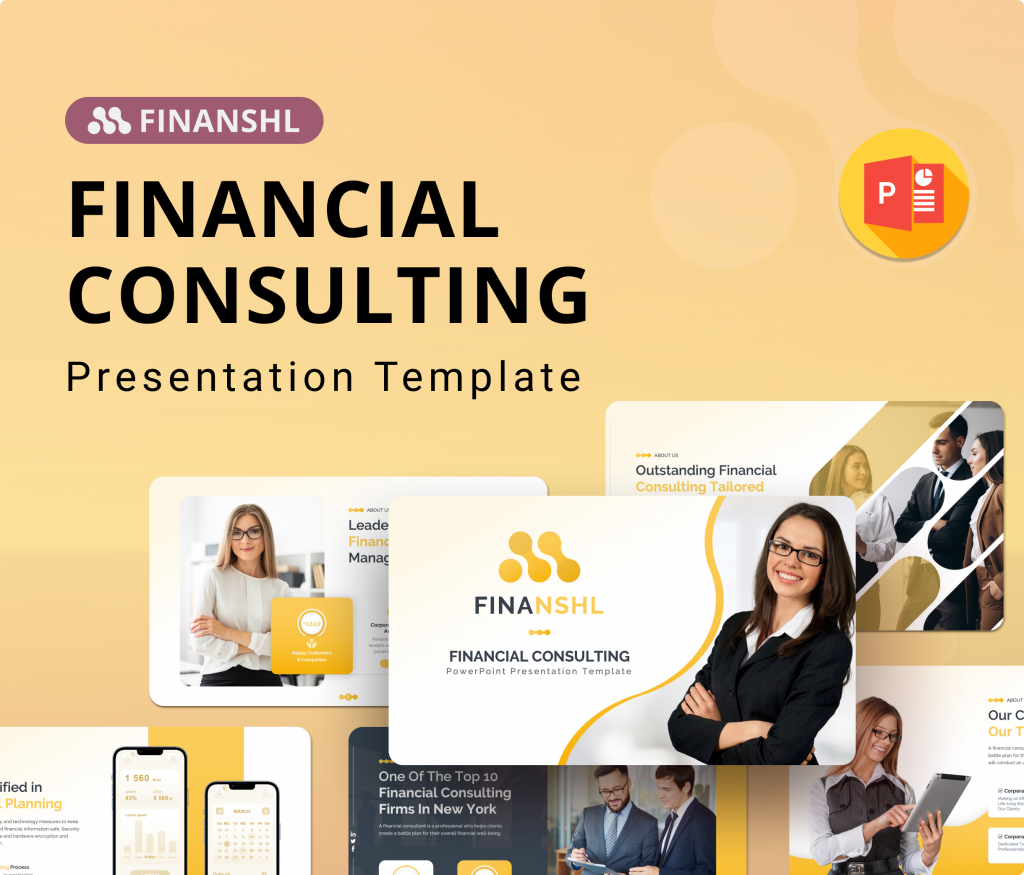Finanshl - financial Consulting Proposal PowerPoint Presentation Template | Premast