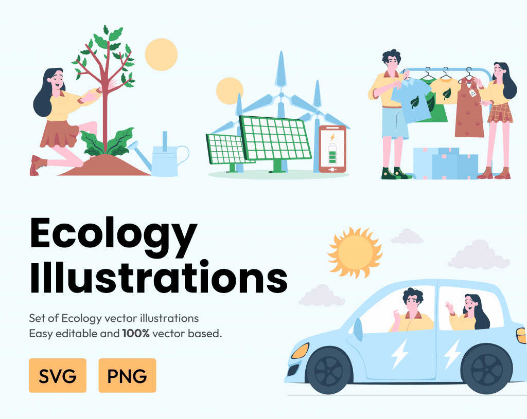 Premast | Ecology Illustrations Pack