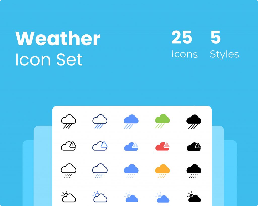 Weather Icon Set | Premast