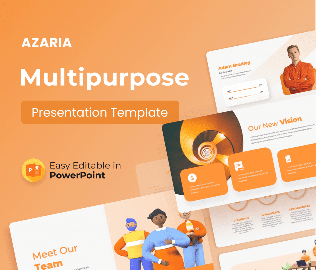 Premast | AZARIA-Multi Purpose Presentation Template