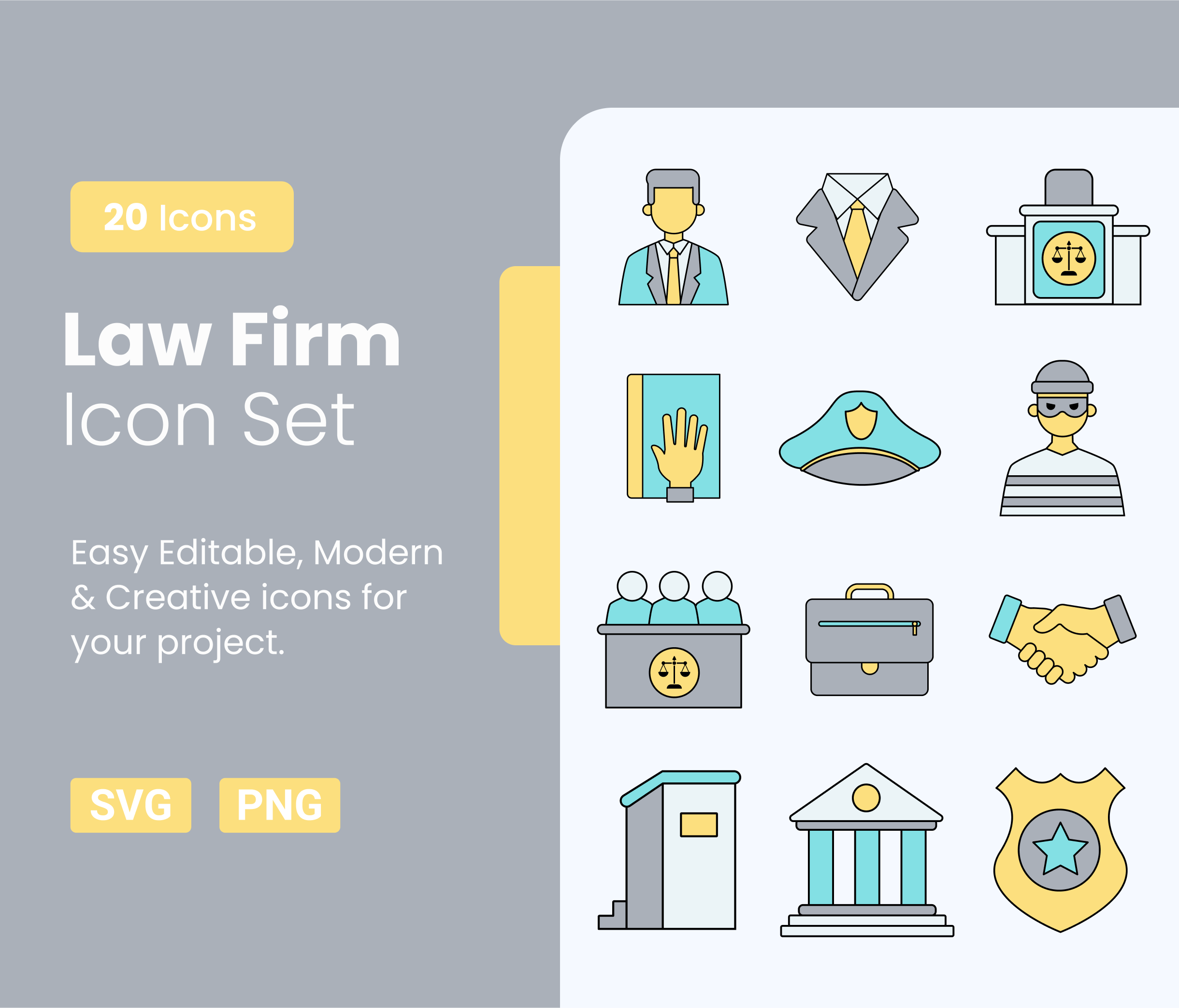 Premast | Law Firm Icon Pack