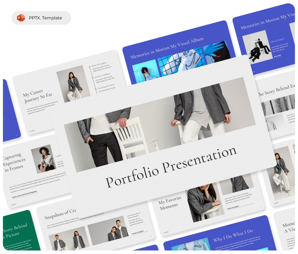 Portfolio PowerPoint Presentation Template | Premast