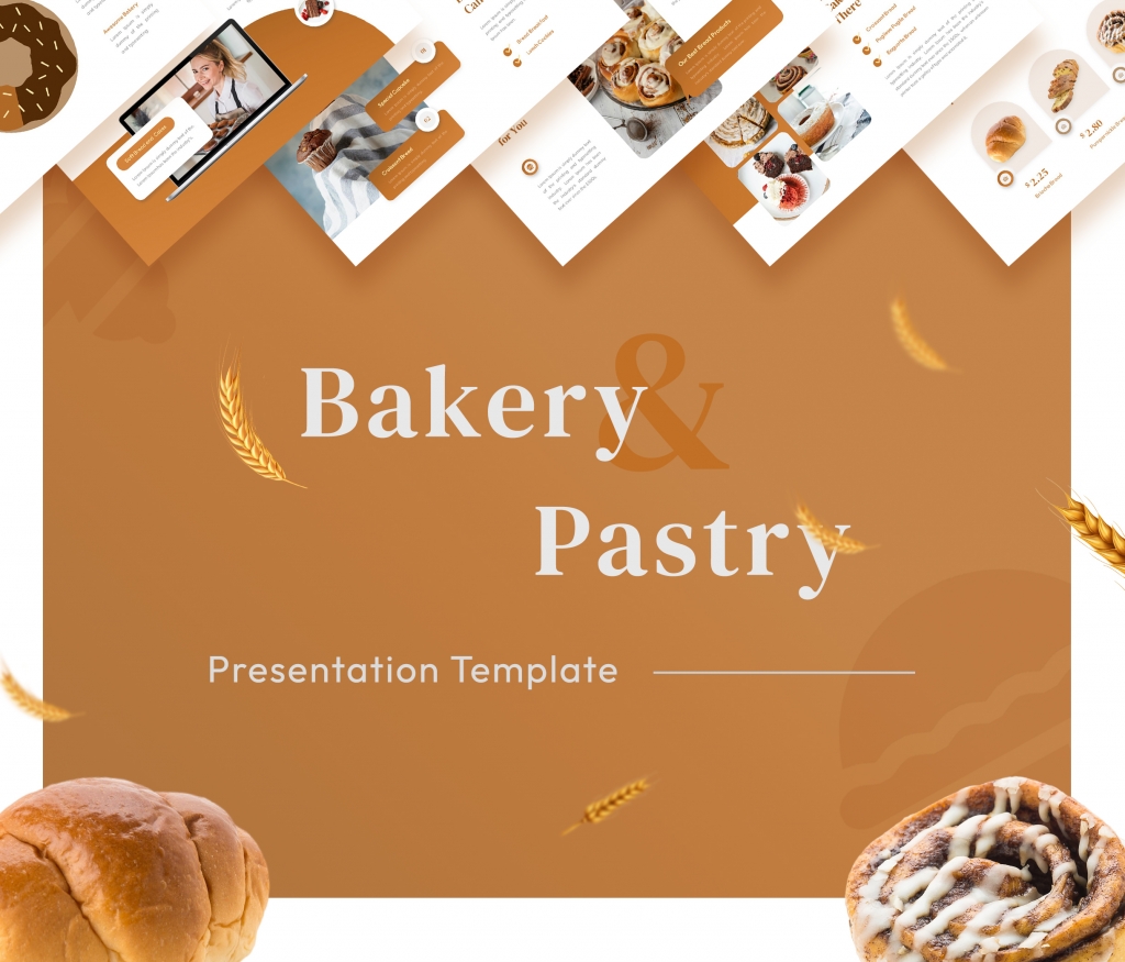 Premast | Eclaire- Bakery and Pastry Google Slides Presentation