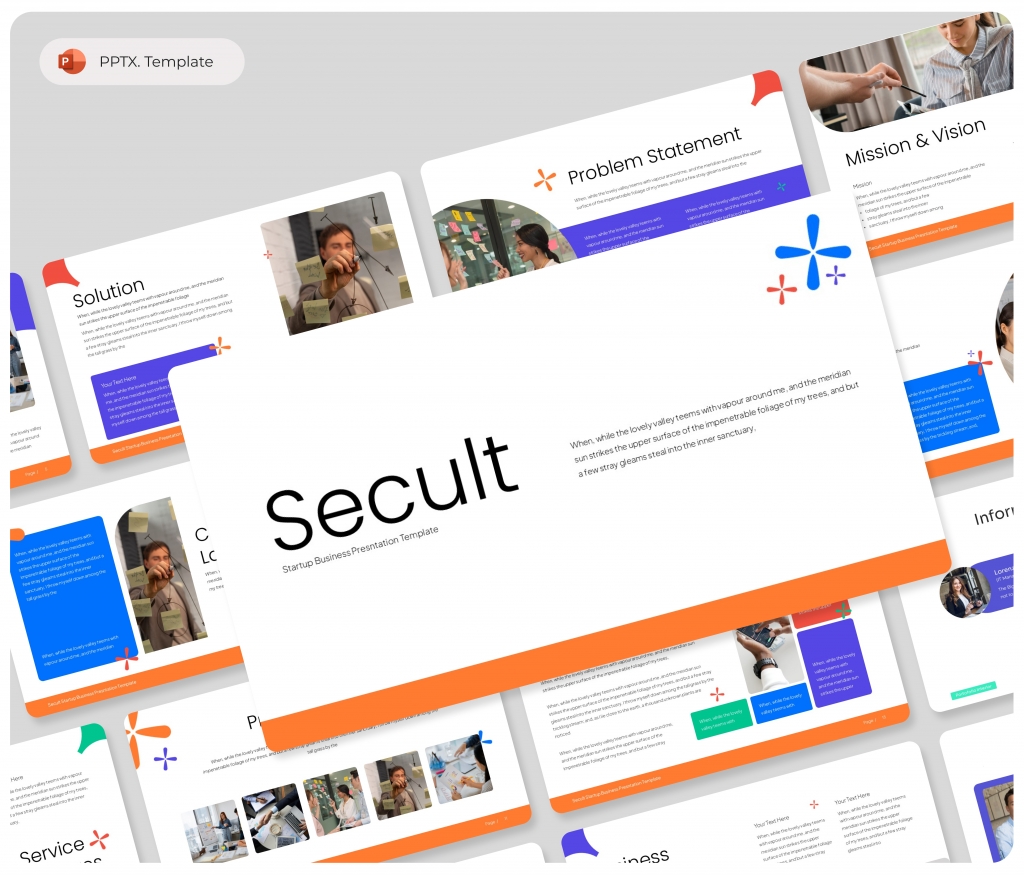 Secult - Multipurpose PowerPoint Presentation Template | Premast