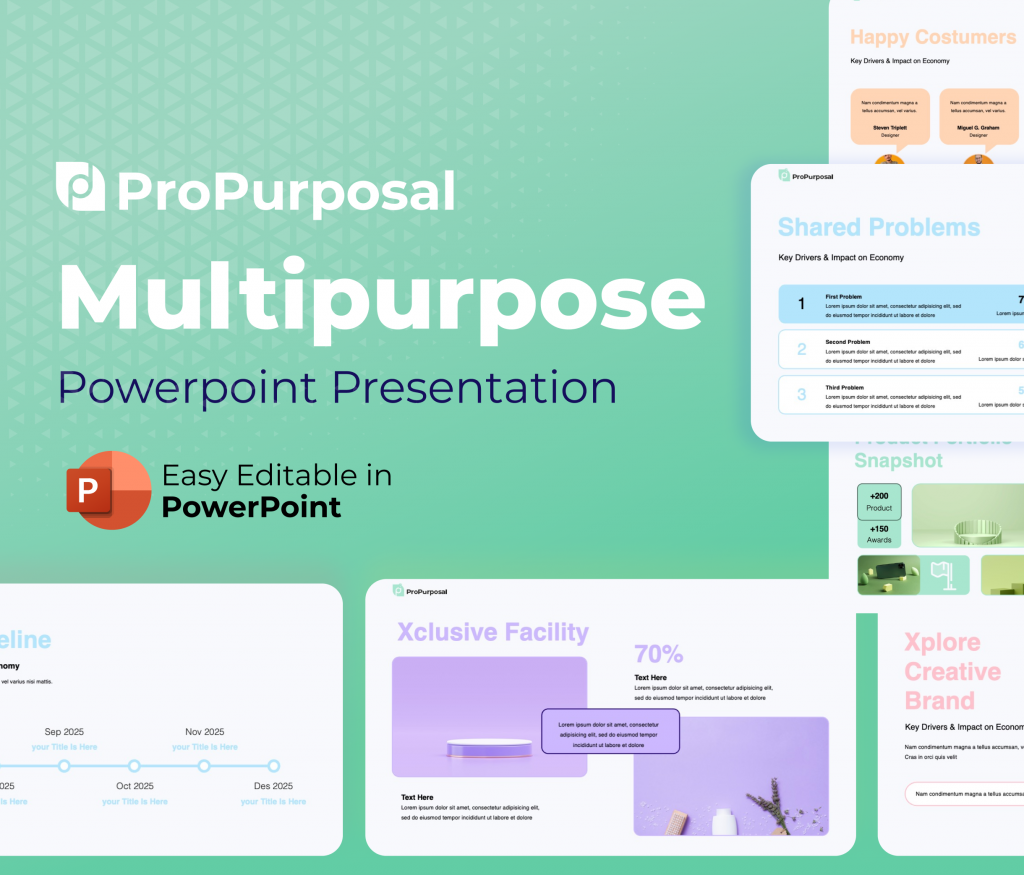 ProPurposal- Multipurpose Startup PowerPoint Presentation | Premast