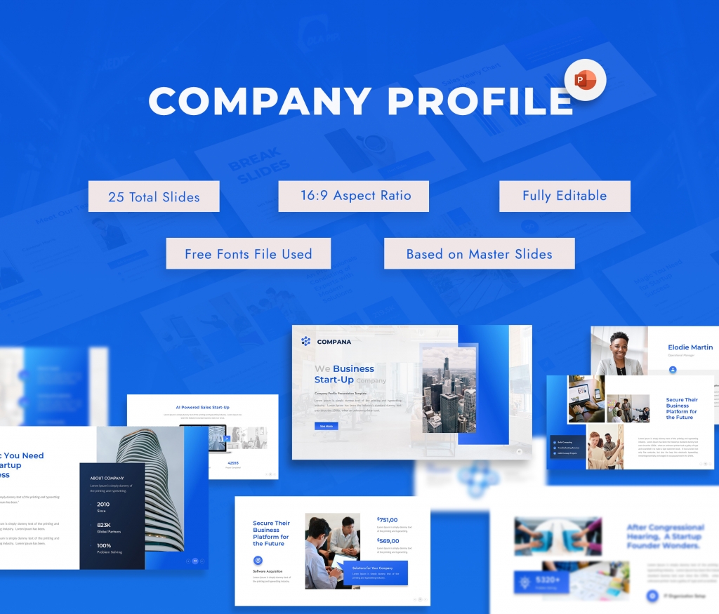 Premast | Compana - Company Profile PowerPoint Presentation