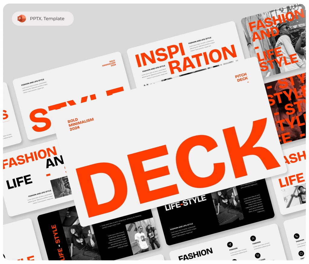 Bold Minimalism PowerPoint Presentation Template | Premast