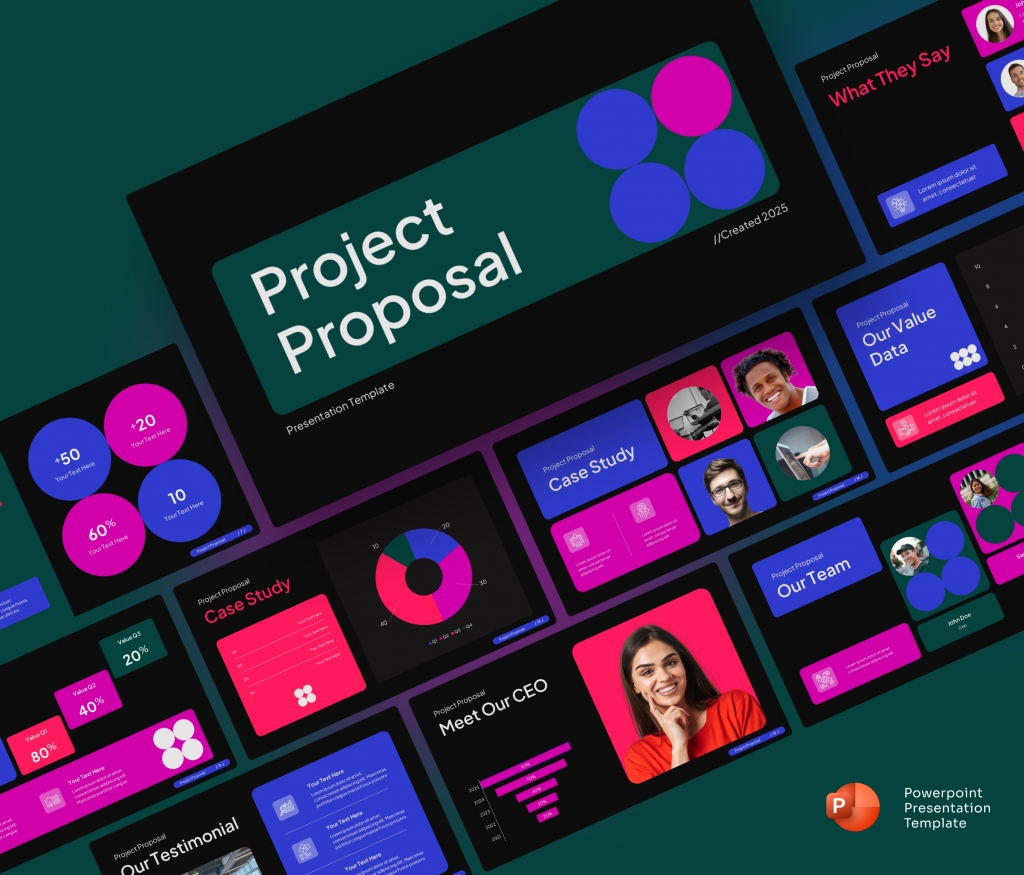 Project Proposal PowerPoint Presentation Template | Premast