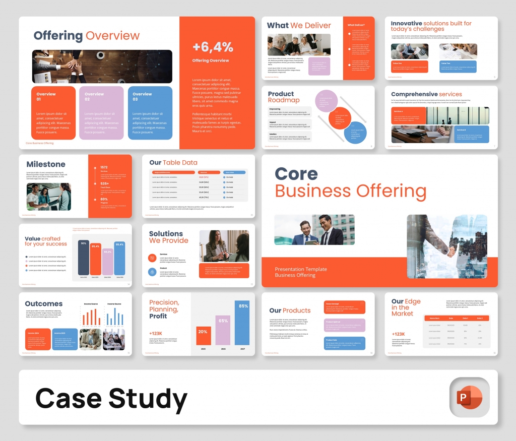 Premast | Core Business Offering PowerPoint Presentation Template